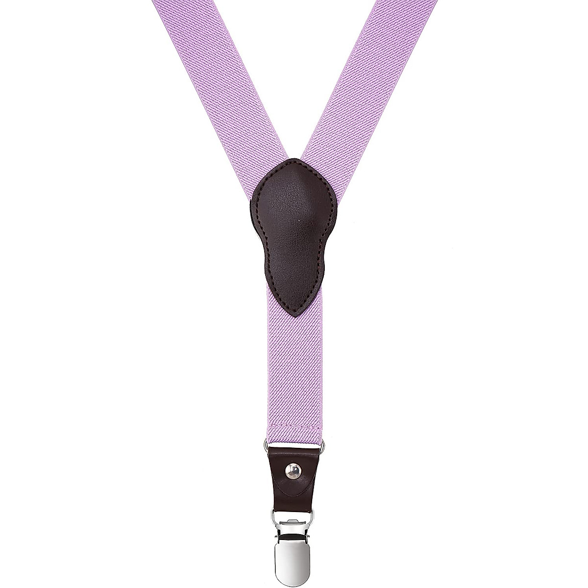 Shark Tooth Boys Bow Tie and Suspenders Set Wedding Lavender 30"