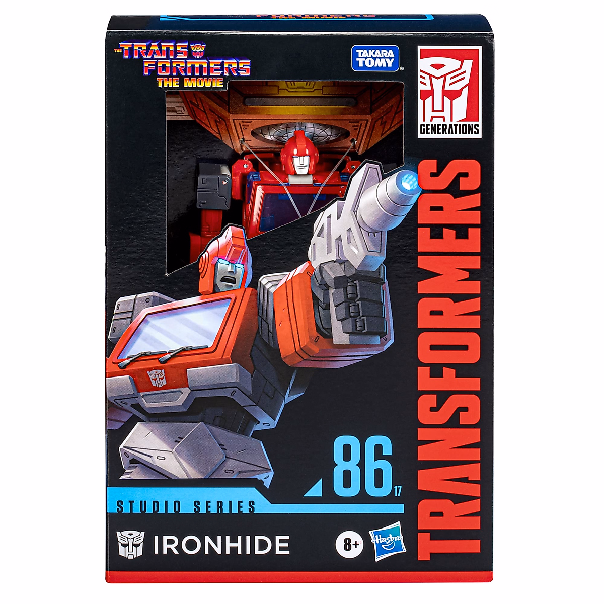 Transformers Toys Studio Series 86-17 Voyager Class The The Movie 1986 Ironhide Action Figure - Ages 8 and Up, 6.5-inch