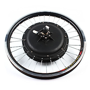 LOYALHEARTDY 20" Rear Wheel Hub Electric Bike Conversion Kit, 48V 1000W E-Bike Powerful Hub Motor Kit with SW-810LED Display Waterproof Wire Rear Wheel Hub Assembly Motor Kit (US Stock)