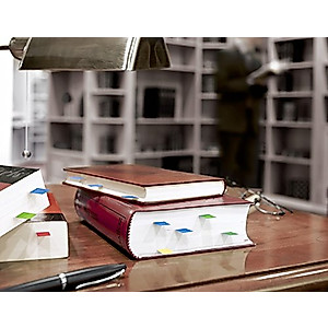 Post-it 12 x 43 mm Small Index Flags, 4 Colours - Multicolour, Pack of 140 Flags