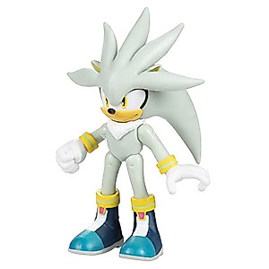 Sonic The Hedgehog 2.5-Inch Action Figure Modern Silver Collectible Toy