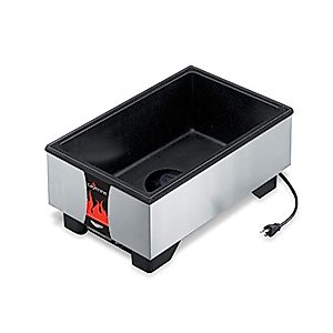 Vollrath 71001 Cayenne 700-Watt Full-Size Countertop Food Warmer, 120v, White, 21-3/4-Inch