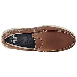 Dockers Men's Tiller Boat Shoe, Dark Tan, 10 M US