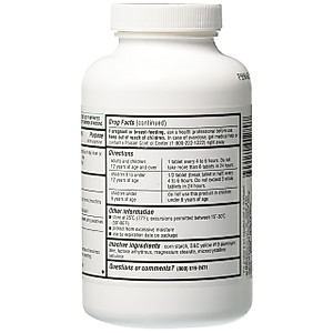 Major Pharmaceuticals Chlorpheniramine Maleate 4 mg Anti-Allergy Tablets, 1000 Count