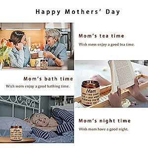 Gifts for Mom, Birthday Mother's Day Gifts for Mom from Daughters, Son, 9OZ Scented Candles Gifts for Women Soy Candles for Stress Relief, Unique Mom Presents