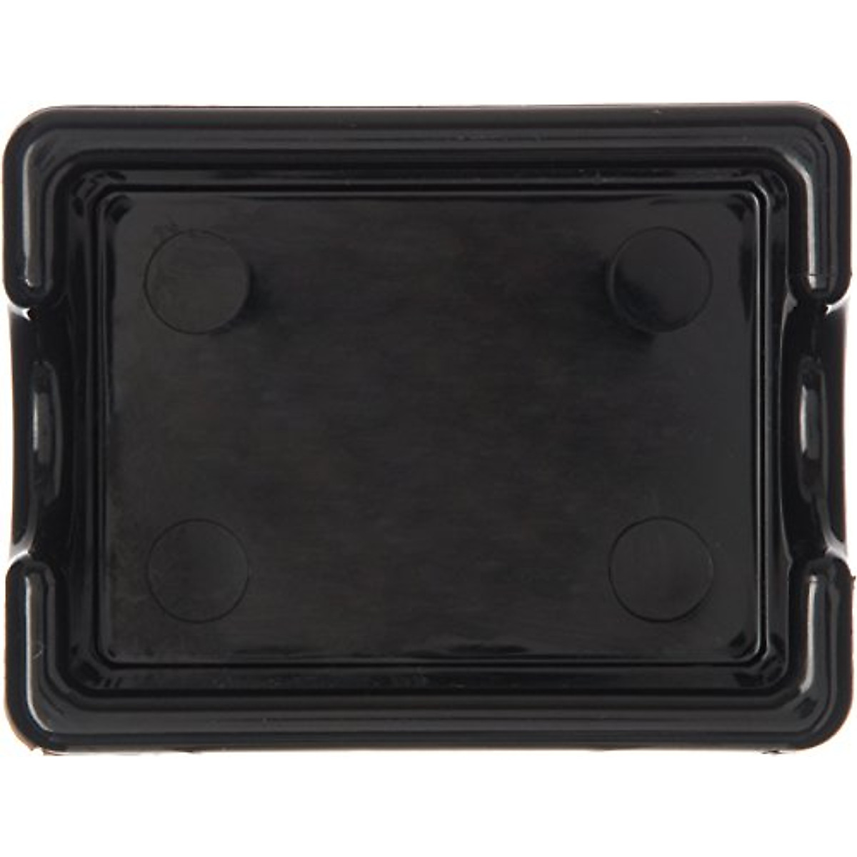 Carlisle FoodService Products 455003 Styrene Sugar Caddy, Black, Small