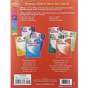 Spectrum Reading, Grade 6