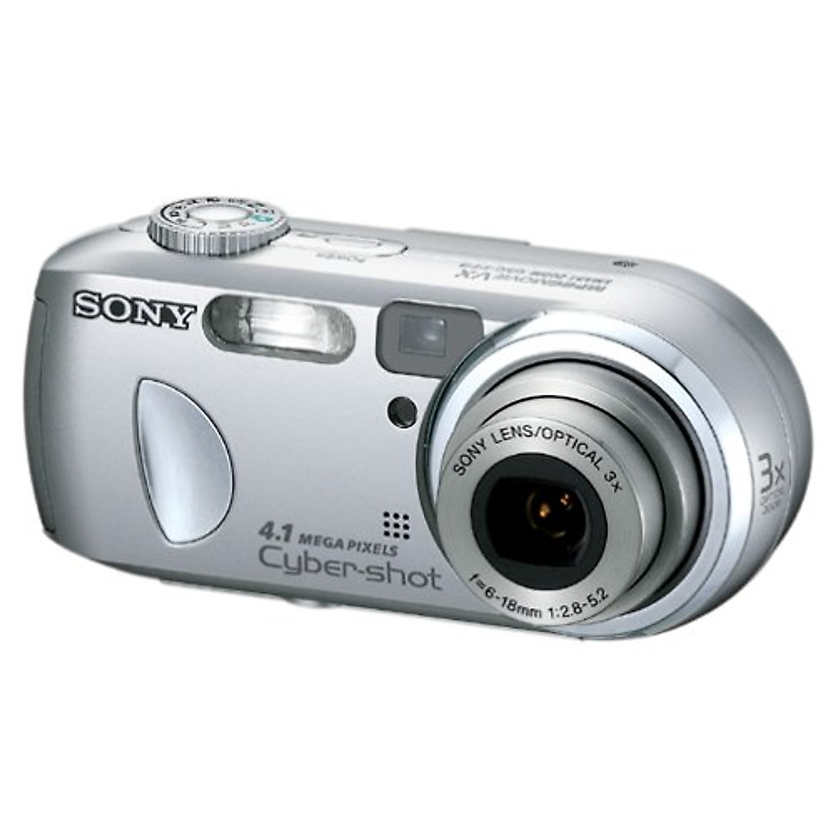Sony Cybershot DSCP73 4.1MP Digital Camera with 3x Optical Zoom