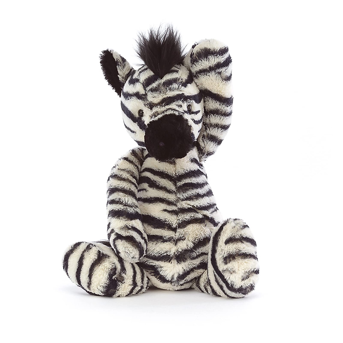 Jellycat Bashful Zebra Stuffed Animal, 12” | Safari Plush Toy | Classic Children's Gift
