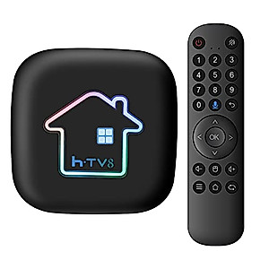 2023 H8 IPTV Brazil htv8 htv Box Latest Version with Updated System, 4K HDR Brazilian Shows of Various Kinds, Fast Response, Connected via WiFi/Bluetooth, Portable