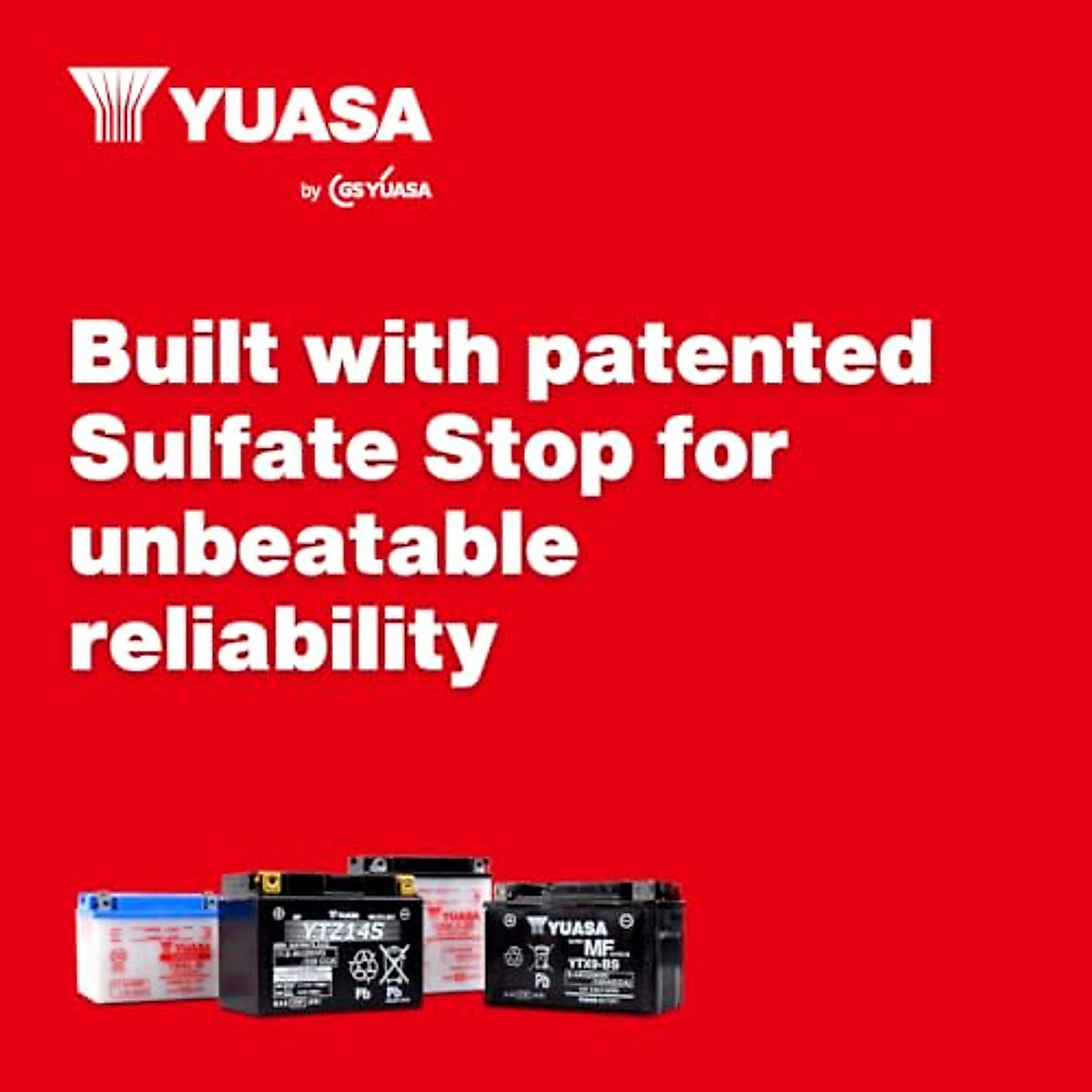 Yuasa YUAM727ZS YTZ7S Factory Activated YTZ High Performance AGM Battery