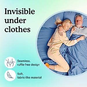 Because Premium Incontinence Booster Pads for Men and Women, Adds Extra Absorbency to Adult Diapers, Super Soft, Adhesive Strip Backing, Unisex, 20 Count