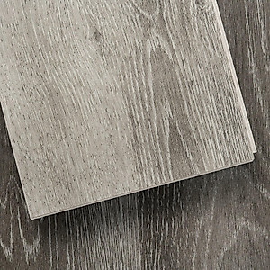 Lucida Surfaces Luxury Vinyl Flooring Tiles | Interlocking Flooring for DIY Installation | 10 Wood-Look Planks | MaxCore Ultra | 24.5 Sq. Feet (10 Planks, Pioneer Oak, 10)