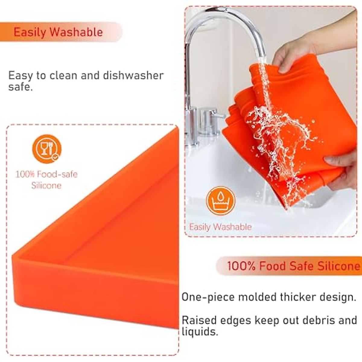 Griddle Mat Silicone for Blackstone 28 inch Griddle Scraper Heavy Duty Griddle Cover Griddle Grill Blackstone Accessories Food Grade Protector with Scraper Kit Protect Your Griddle from Dirt & Rust