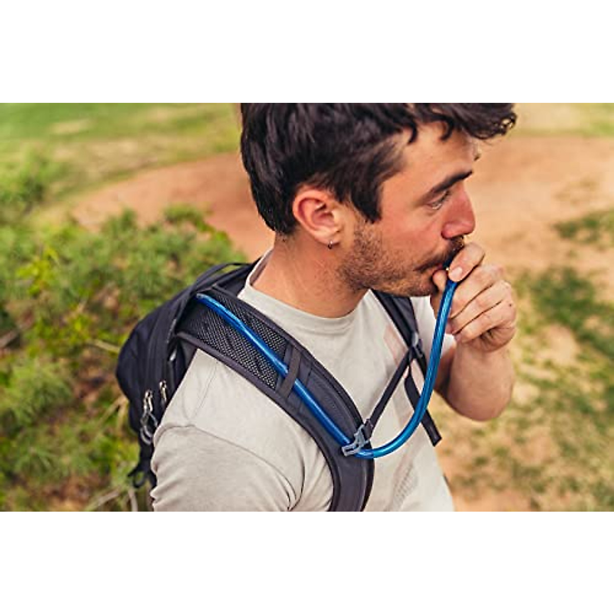 Gregory Mountain Products Inertia 24 H2O Hydration Backpack, Brick Red, One Size