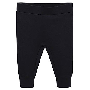 Gerber Baby Girls 2-Pack Pants, Orange/black, 0-3 Months