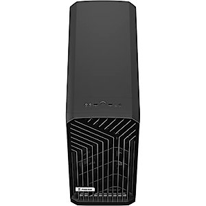 Fractal Design Torrent Black - Solid Side Panel - Open Grille for Maximum air Intake - Two 180mm PWM and Three 140mm Fans Included - Type C - ATX Airflow Mid Tower PC Gaming Case