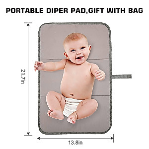 Diaper Bag Backpack,Baby Bag with Portable Changing Pad Insulated Pockets Waterproof Diaper Bag Tote for Mom Dad Women Boy Girl Stroller Diaper Backpack,Mommy Bag Large Capacity Nappy Bag Beige