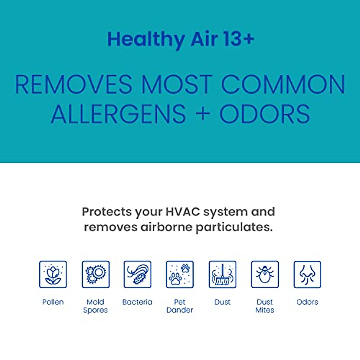 AprilAire 413CBN Replacement Filter for AprilAire Whole House Air Purifiers - MERV 13 with Carbon, Healthy Home Allergy + Odor Reduction, 16x25x4 Air Filter (Pack of 1)