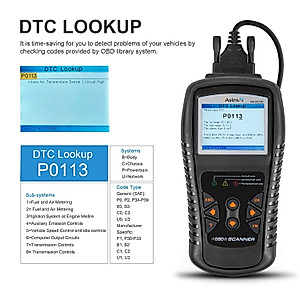 AstroAI Digital Multimeter with Ohm Volt Amp and Multi-Functional OBD2 Scanner- Bundle