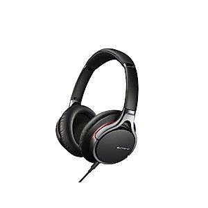 Sony MDR10R Hi-Res Stereo Wired Headphones (Black)