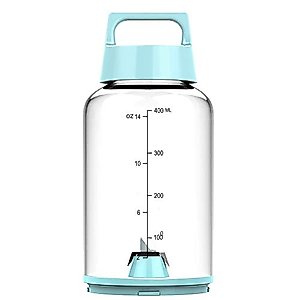 Travel Bottle for PopBabies Smoothie Blender, this blue bottle is compatible with new version