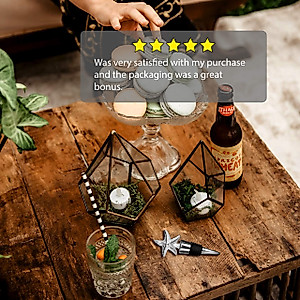 Starfish Wine Bottle Stopper, Silver Tone