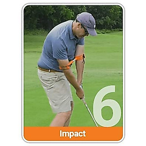 LC-1 Golf Swing Training Aid- Linear Compression Golf Practice & Golf Training Aid- Swing Trainer for Men & Women –Ingrain Proper Swing Mechanics Fast