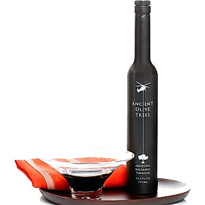 ANCIENT OLIVE TREES - Balsamic Vinegar | Aceto Balsamico di Modena IGP | Perfect for Any Sauce, Marinade, Salad, Fruit, or Vegetable Dish | 12.6 FL. OZ. | 1 CT