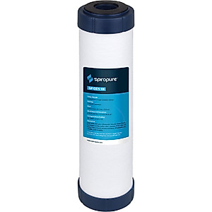 SpiroPure SP-CC1-10 10x2.5 Catalytic Carbon Water Filter Cartridge