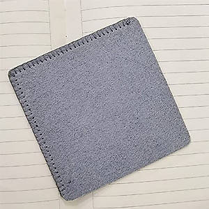 HZXVic Personalized Hand Embroidered Corner Bookmark, Chinese Embroidery Flower Letter Embroidery Bookmarks, Felt Triangle Page Corner Handmade