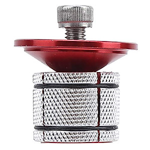 Pinsofy Bicycle Headset Screw, 2 Colors Aluminium Alloy Bicycle Expansion Screw, for Mountain Bike Bike(red)