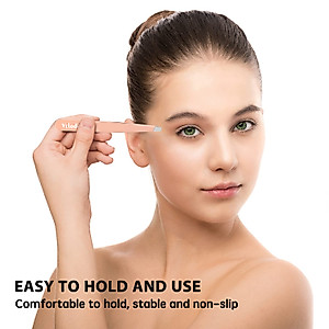 Velodios Tweezers for Women and men, Professional Precision Tweezers for Eyebrows, Pointed and Slant Tweezers for Facial Hair, Splinter and Ingrown Hair Removal, Stainless Steel Tweezers Set