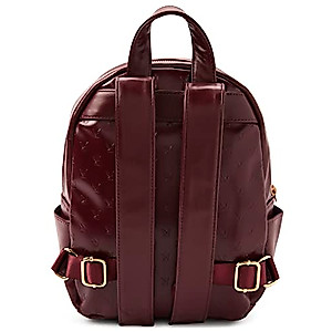 Spencer's Wine Embossed Playboy Mini Backpack
