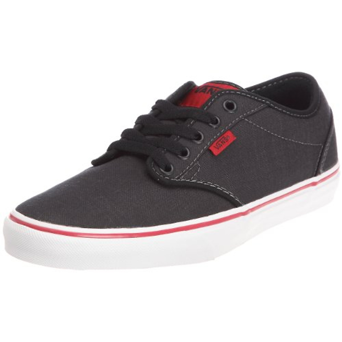 Vans Atwood Low Skateboard shoes, Black/Chili Size 9 Mens 10.5 Womens