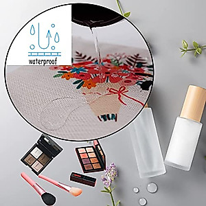 MEIKIUP The Owl House Inspired Makeup Bag Owl House Friends Group Gift The Owl House Fan Travel Toiletry Bag Hexside School of Magic and Demonics (AMITY Bag)