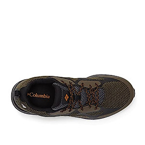 Columbia Men's Vitesse Outdry, Olive Green/Gold Amber, 9.5