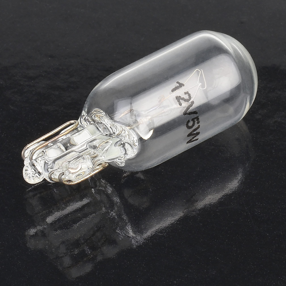 Diximus Landscape Light Bulbs 5W - Krypton 12V T3-1/4 Small Light Bulb Low Voltage Wedge Base Bulbs W5W for Landscape, RV and Cabinet Lighting T10 Clear Bulbs - 10 Pack