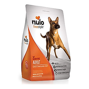 Nulo Adult Grain Free Dog Food: All Natural Dry Pet Food For Large And Small Breed Dogs (Turkey, 4.5Lb)