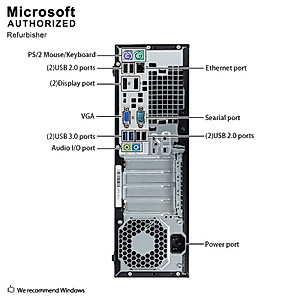HP ProDesk 600 G1 Small Form Factor Desktop PC, Intel Quad Core i5-4570 up to 3.6GHz, 16G DDR3, 240G SSD 1T HDD, WiFi, BT 4.0, DVD, Windows 10 64 Bit-Multi-Language Supports En/Sp/Fr(Renewed)