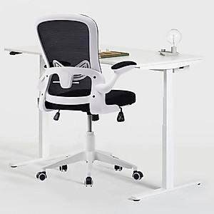 THEETAYY Drafting Chair,Tall Office Chair for Standing Desk, Ergonomic Desk Chairs with Lumbar Support, Adjustable Height Computer Chair with Swivel Task and Flip-up Armrests.