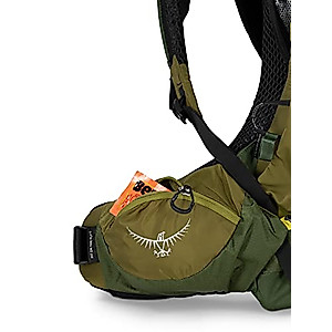 Osprey Atmos AG LT 50L Men's Backpacking Backpack, Night Shift/Scoria Blue, S/M