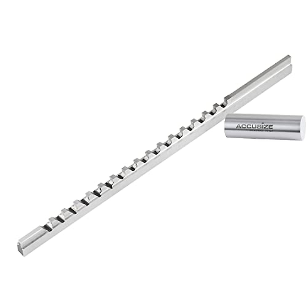 Accusize Industrial Tools 3/32 inch, Style B High Speed Steel Keyway Broach, 5000-0008
