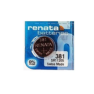 Renata Batteries 381 Watch Battery (5 Pack)