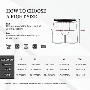 CENTUKE I Love My Girlfriend funny I Heart My Girlfriend Gifts For Men Boys Boyfriend Men’s Underwear Boxer Briefs Underwear for Men Black