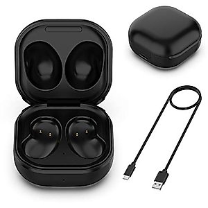 Aukvite Charging Case Compatible with Galaxy Buds Live, Wired Charger Case Replacement for Samsung Galaxy Buds Live SM-R180 (Galaxy Buds Live Charging Case Only, Earbuds NOT Included) (Black)