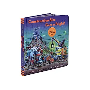 Construction Site Gets a Fright!: A Halloween Lift-the-Flap Book (Goodnight, Goodnight, Construc)