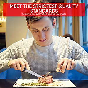 ICEL 4 Inch Paring Knife, Serrated Edge, High Carbon German Stainless Steel razor Sharp Blade, Red Handle