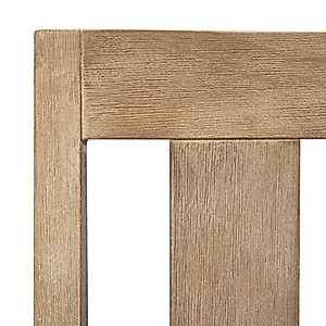 Safavieh Couture Patio Collection San Salvador Natural and White 25-inch Bar Stool (Set of 2)