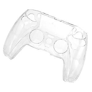 Gamepad Case for PS5 Controller, Clear Controller Skin Anti-Slip Silicone Rubber Cover for PS5, Gamepad Handle Grip for PS5 Controller